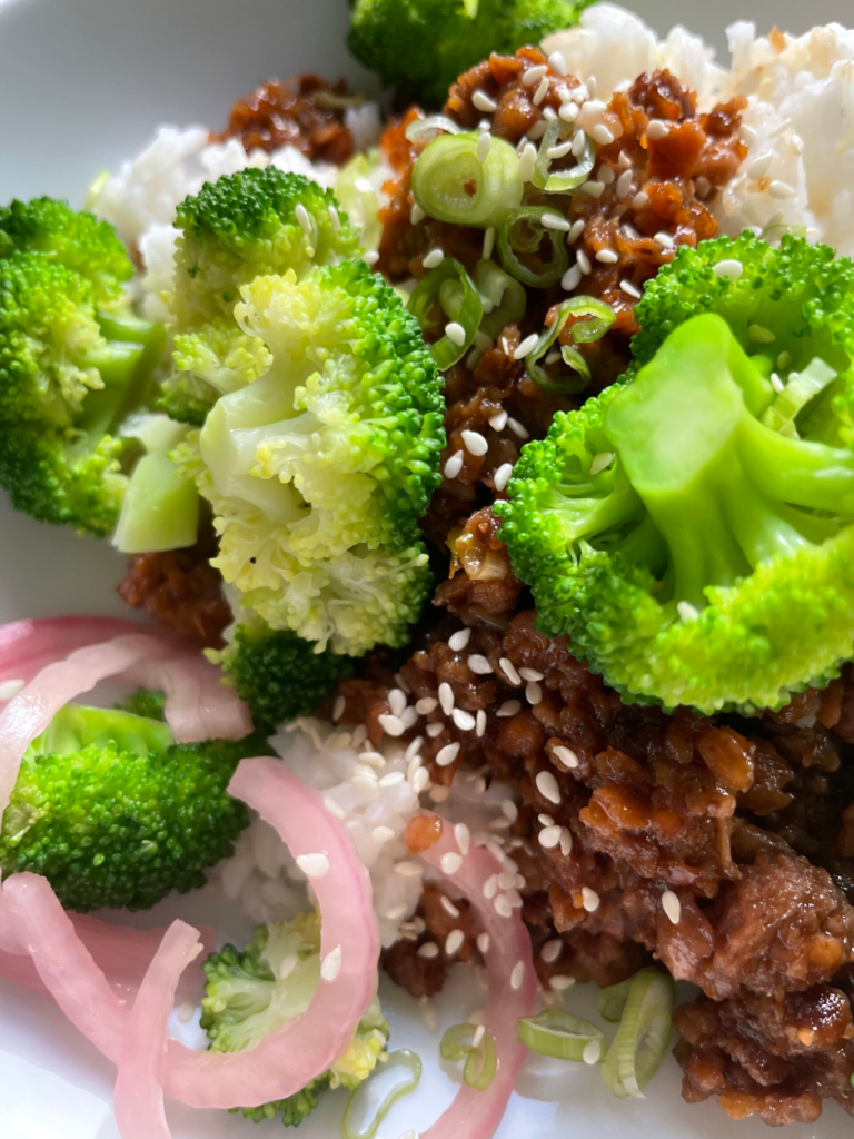 Spicy Firecracker Beyond Beef Bowl - Vegetarian South
